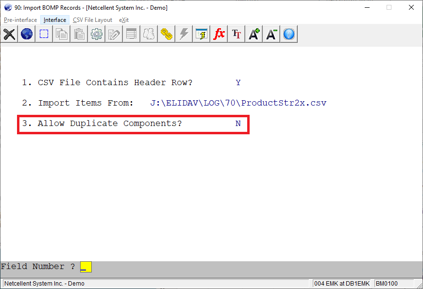 Feature - Allow Importing Duplicate Product Structure Components Feature - Allow Importing Duplicate Product Structure Components